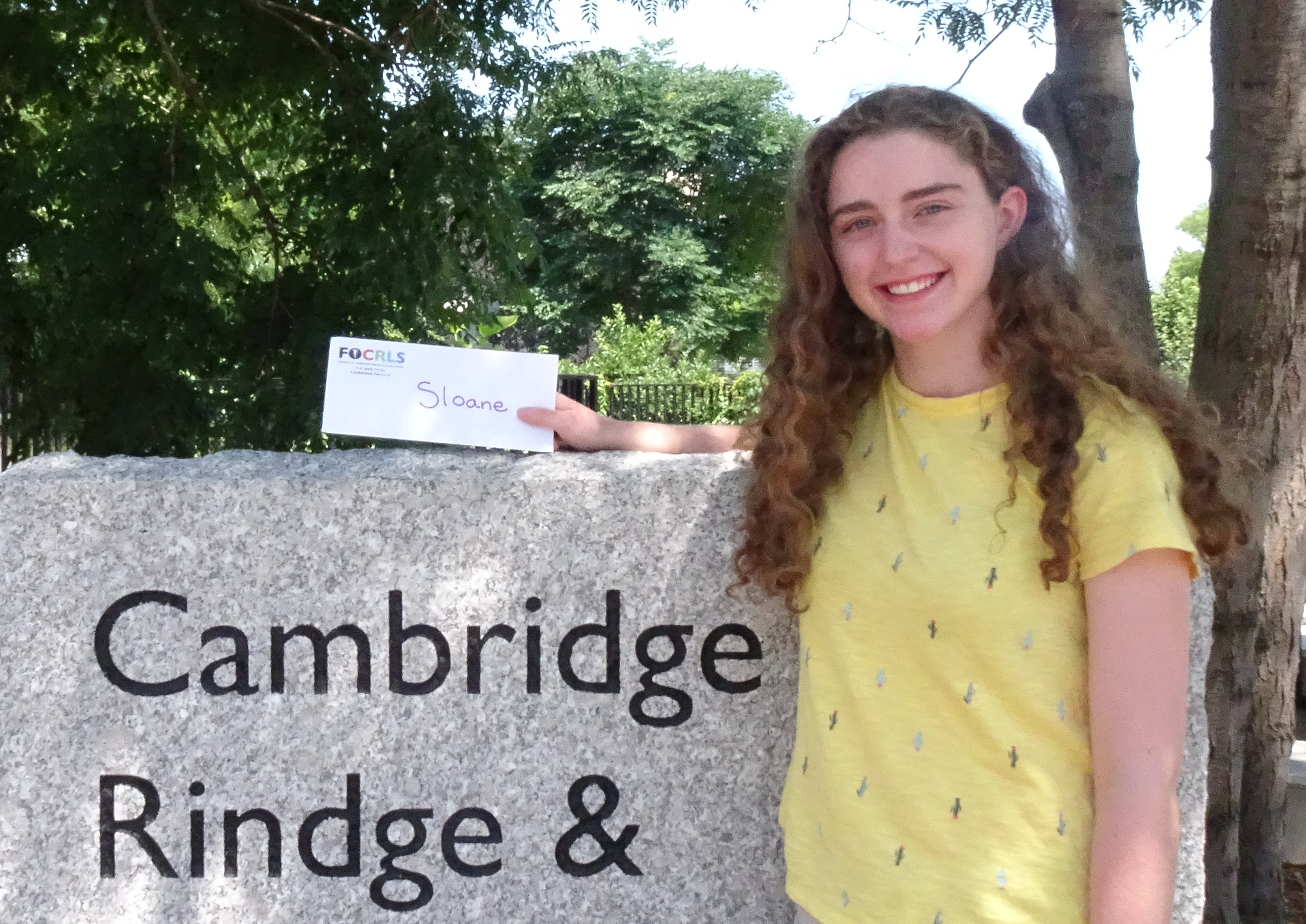 Scholars Spotlight: Sloane - FOCRLS